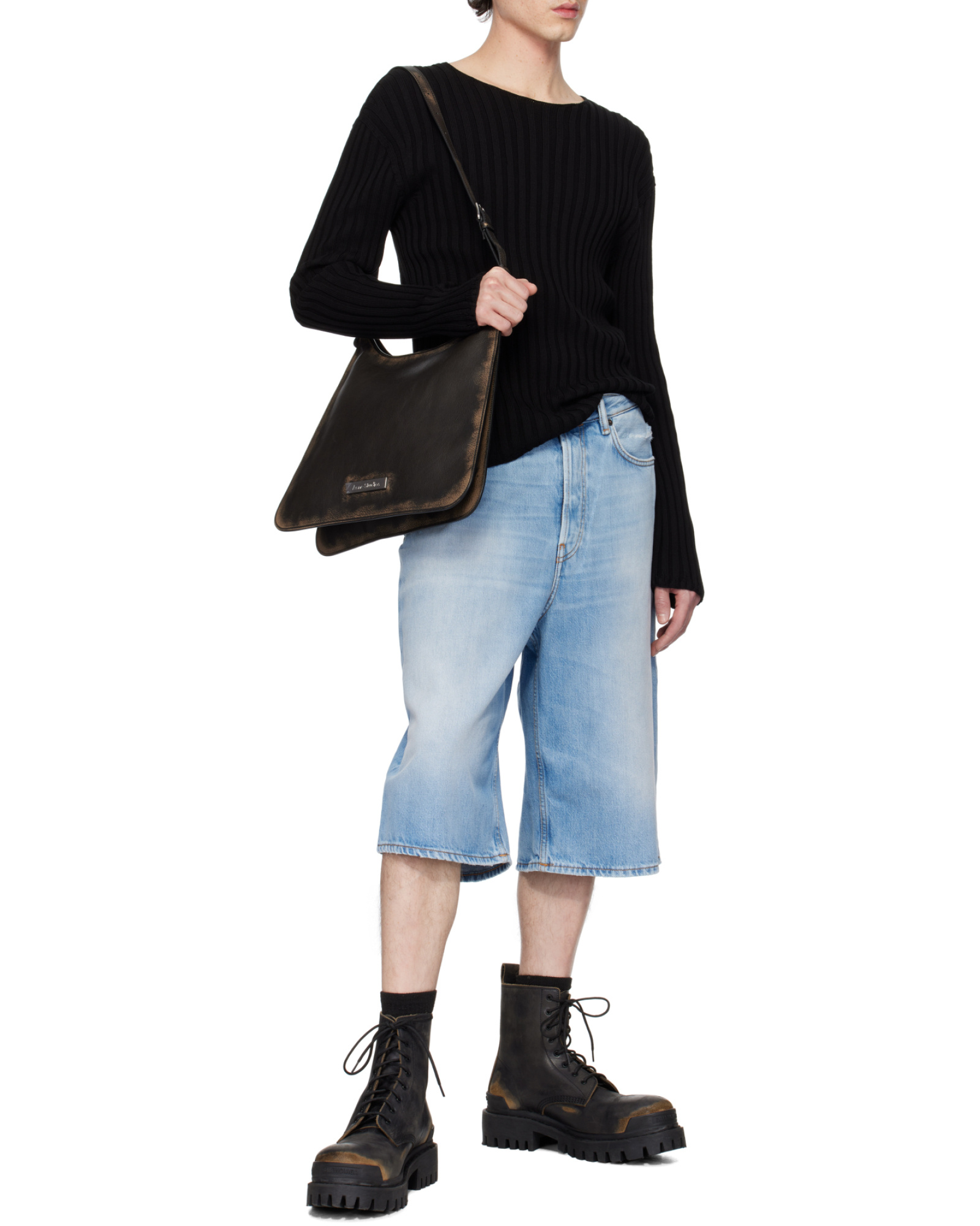 ACNE STUDIOS Acne Studios Loose Fit Denim Shorts
